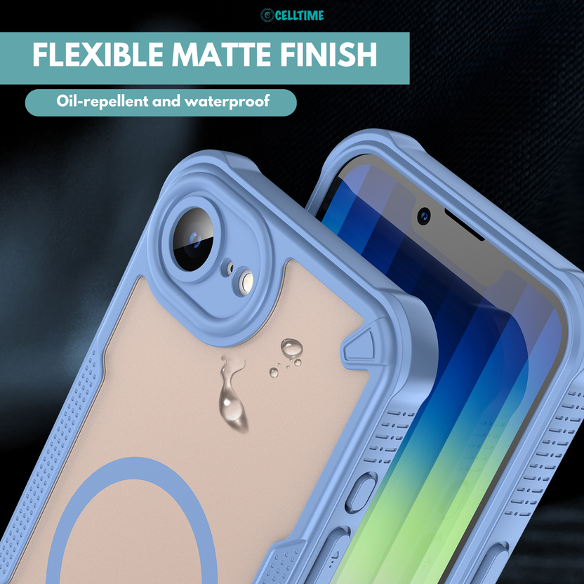 CellTime Case for iPhone 17e Frosted Shell MagSafe Cover