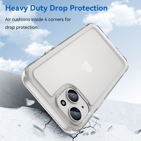 Candy Series Clear Cover for iPhone 15 Shockproof Case